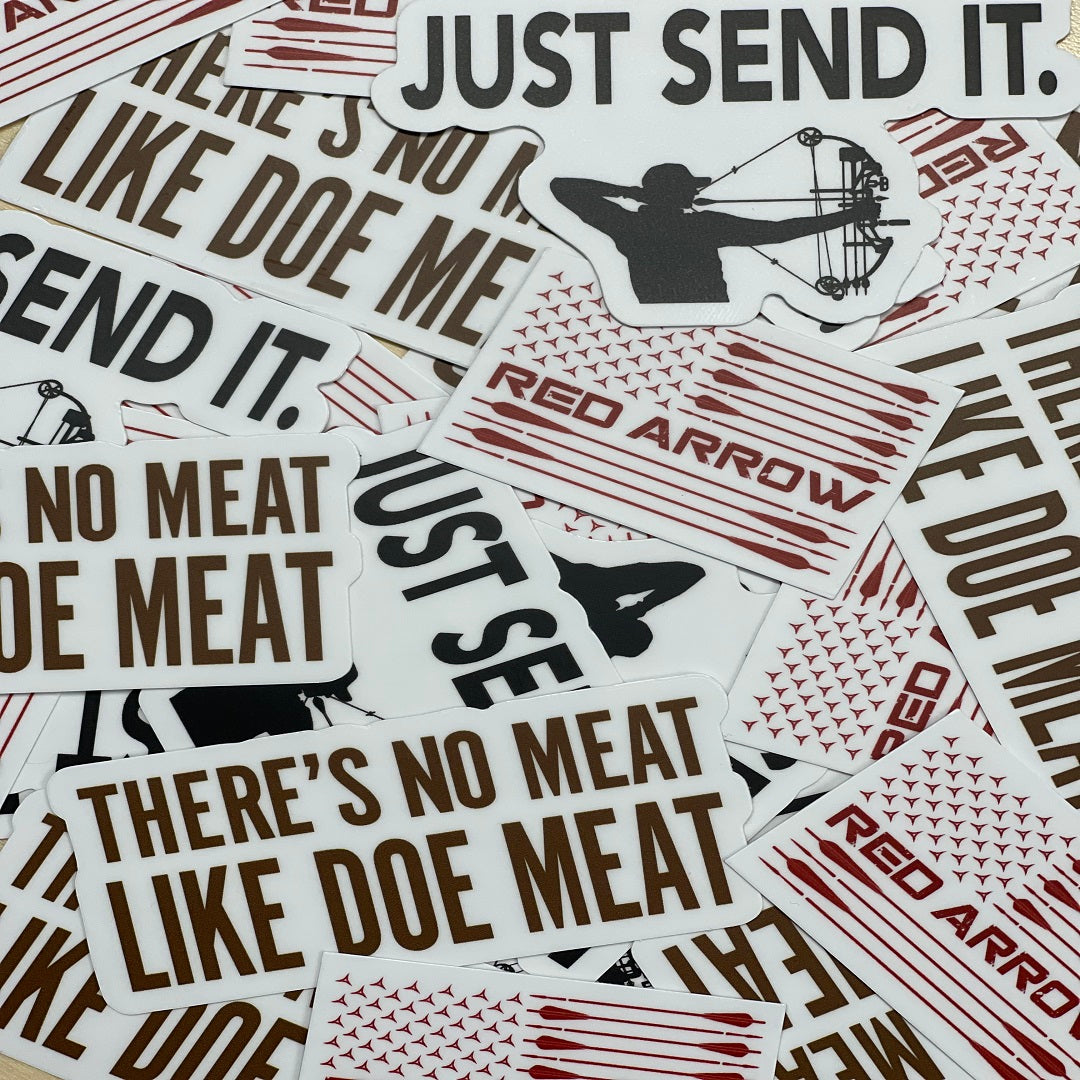 Red Arrow Sticker Bundle - Red Arrow