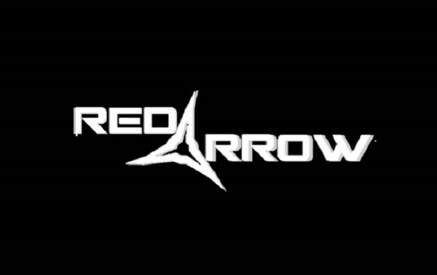 Red Arrow Logo Red Color Arrow, Right View Red Arrow, 3D Arrow Logo